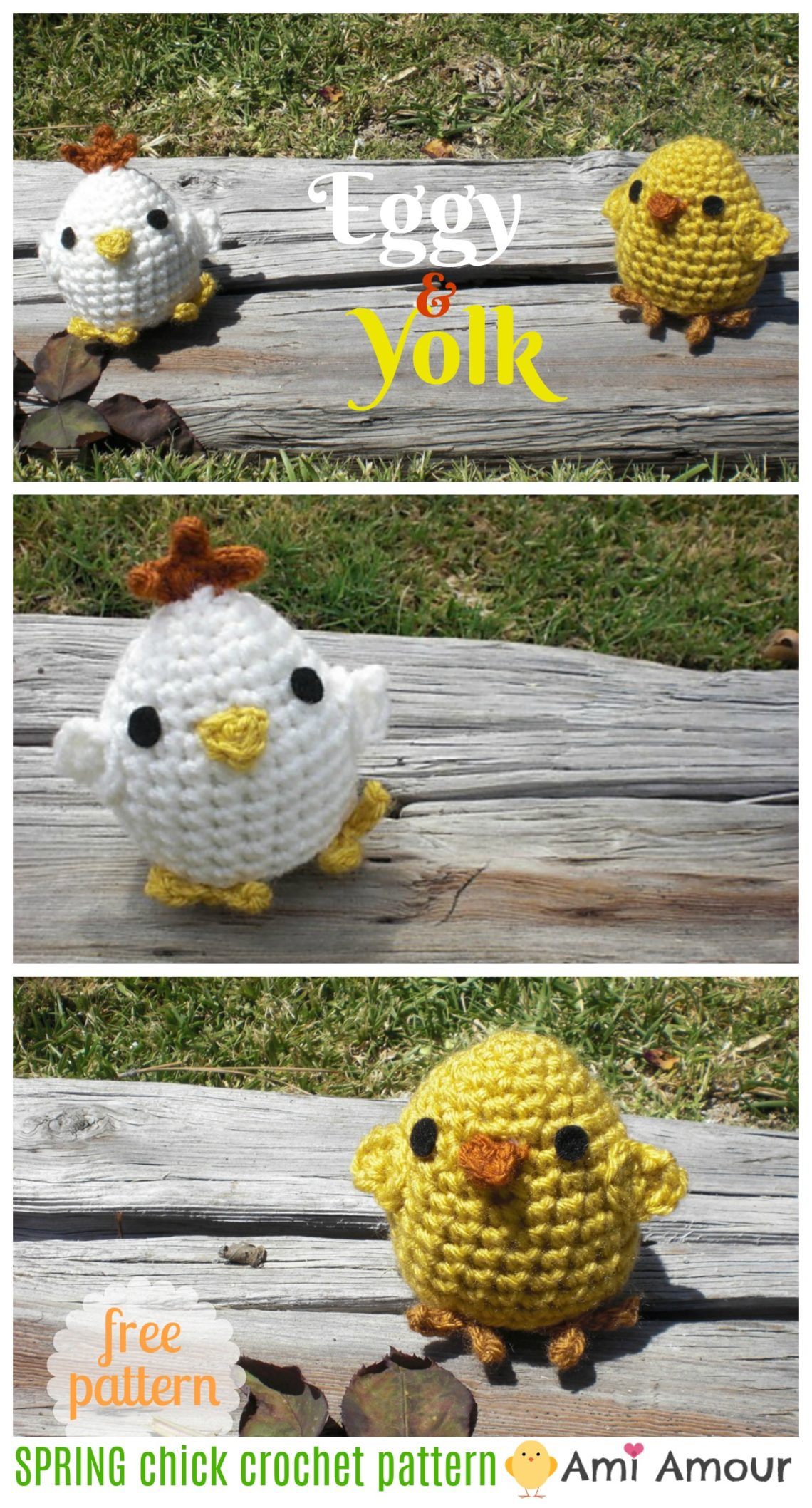 Duck Amigurumi Pattern "Fair is Fowl" - Ami Amour