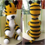Hobbes Amigurumi - Tiger Crochet Pattern - Free - Ami Amour