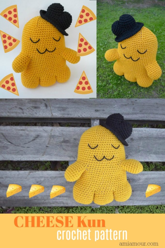 Cheese Kun Crochet Pattern - Ami Amour
