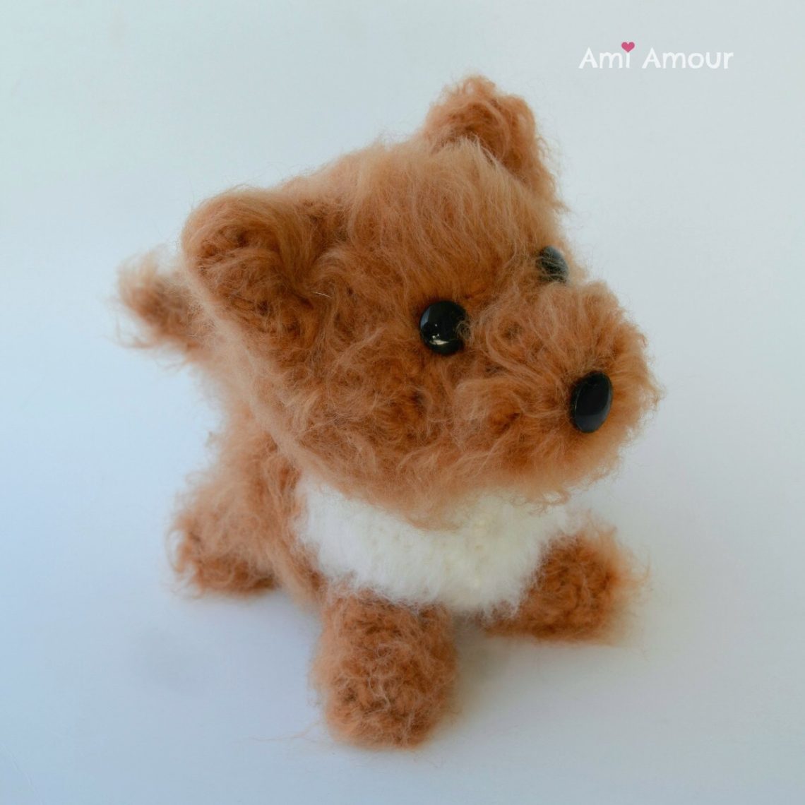 Dog Amigurumi Pattern - Brush Crochet - Ami Amour