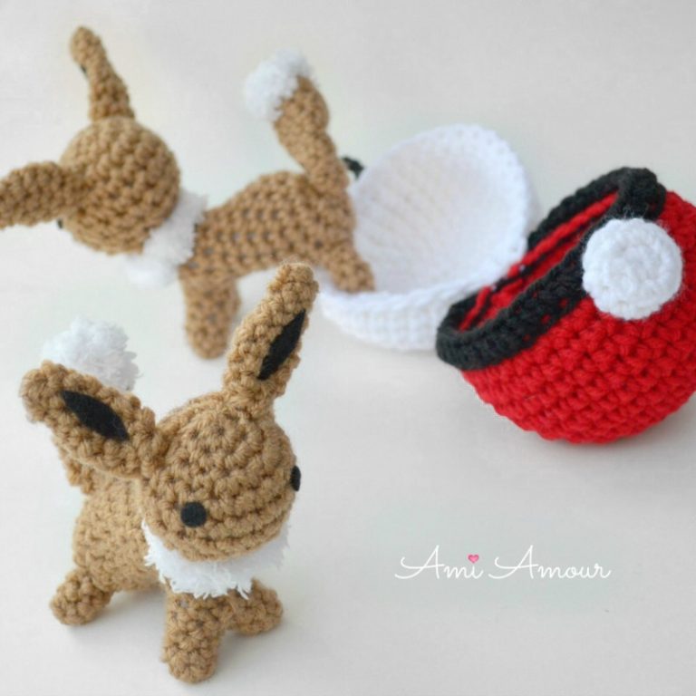 Eevee Amigurumi Crochet Pattern - Free - Ami Amour