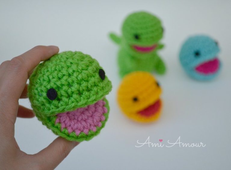 How to Crochet Open Mouth Amigurumi - Ami Amour