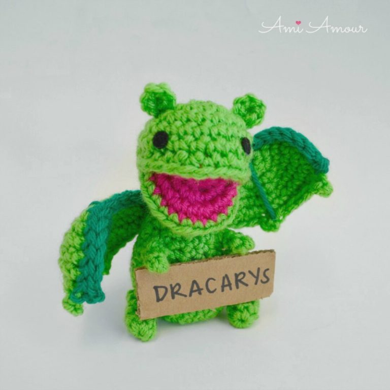 Dragon Amigurumi Pattern - FREE - Ami Amour