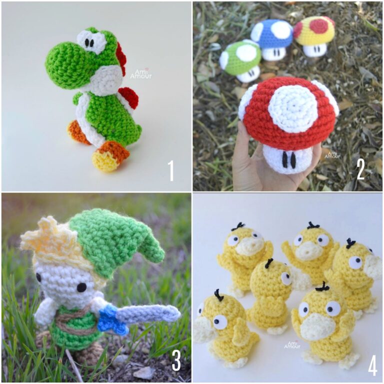 Fall Guys Amigurumi Crochet Pattern - FREE - Ami Amour