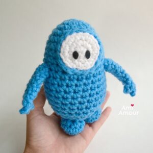 Fall Guys Amigurumi Crochet Pattern - FREE - Ami Amour