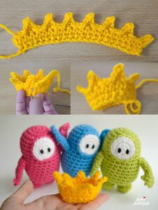Fall Guys Amigurumi Crochet Pattern - FREE - Ami Amour