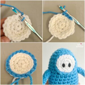 Fall Guys Amigurumi Crochet Pattern - FREE - Ami Amour