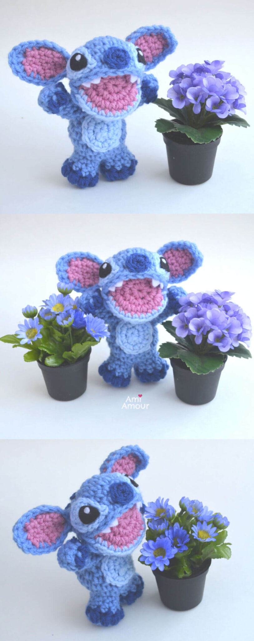Lilo and Stitch Amigurumi - Free Crochet Pattern - Ami Amour