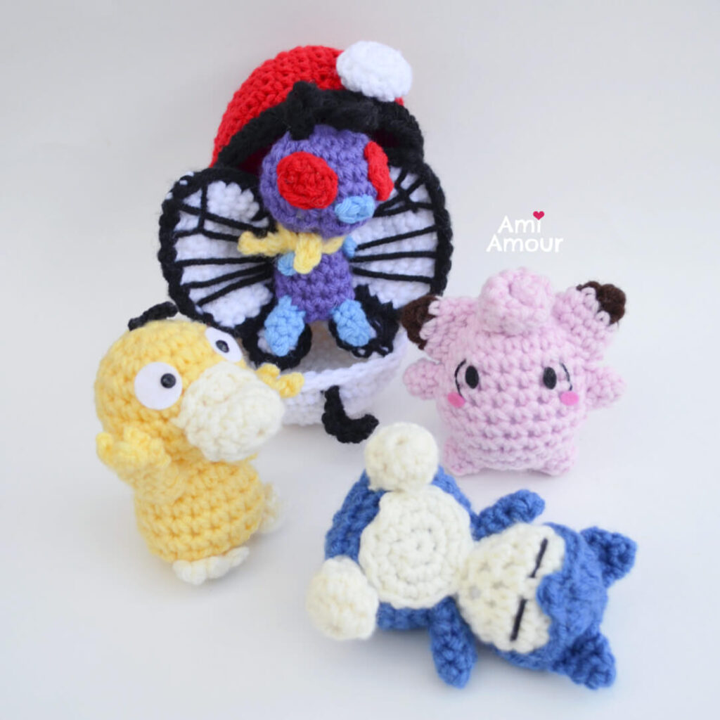 Clefairy Amigurumi - Pokemon Crochet Pattern - FREE - Ami Amour