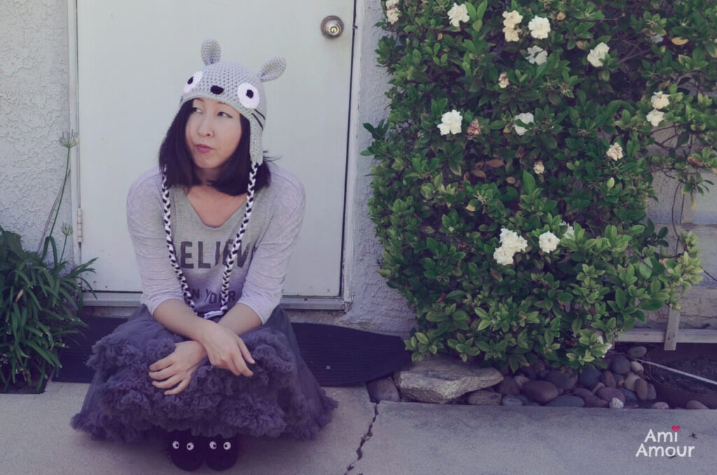 Crochet Totoro Hat - Free Pattern - Studio Ghibli - Ami Amour