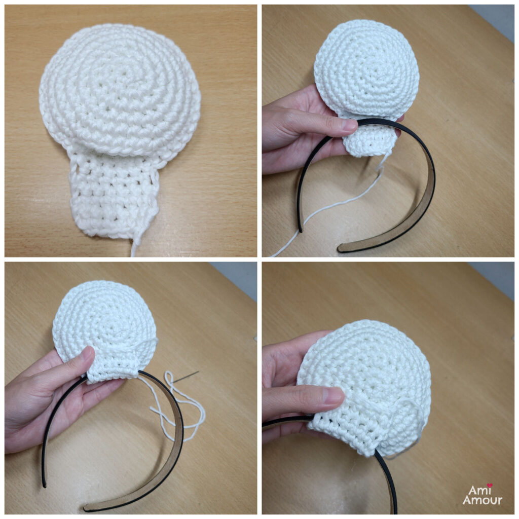 Crochet Jack Skellington Ears - Free Pattern - Ami Amour