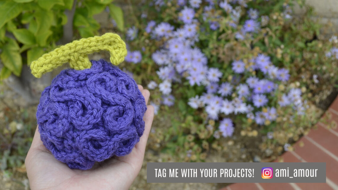 Devil Fruit Amigurumi - One Piece Anime Crochet Pattern - Ami Amour