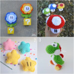 Mario Fire Flower - Free Crochet Pattern - Ami Amour