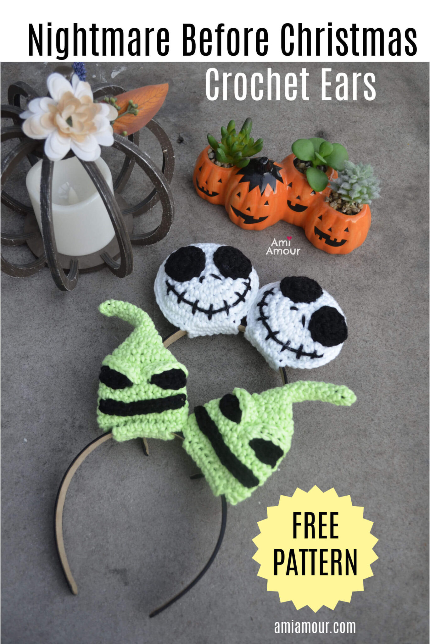 Oogie Boogie - Crochet Nightmare Before Christmas - Free Pattern