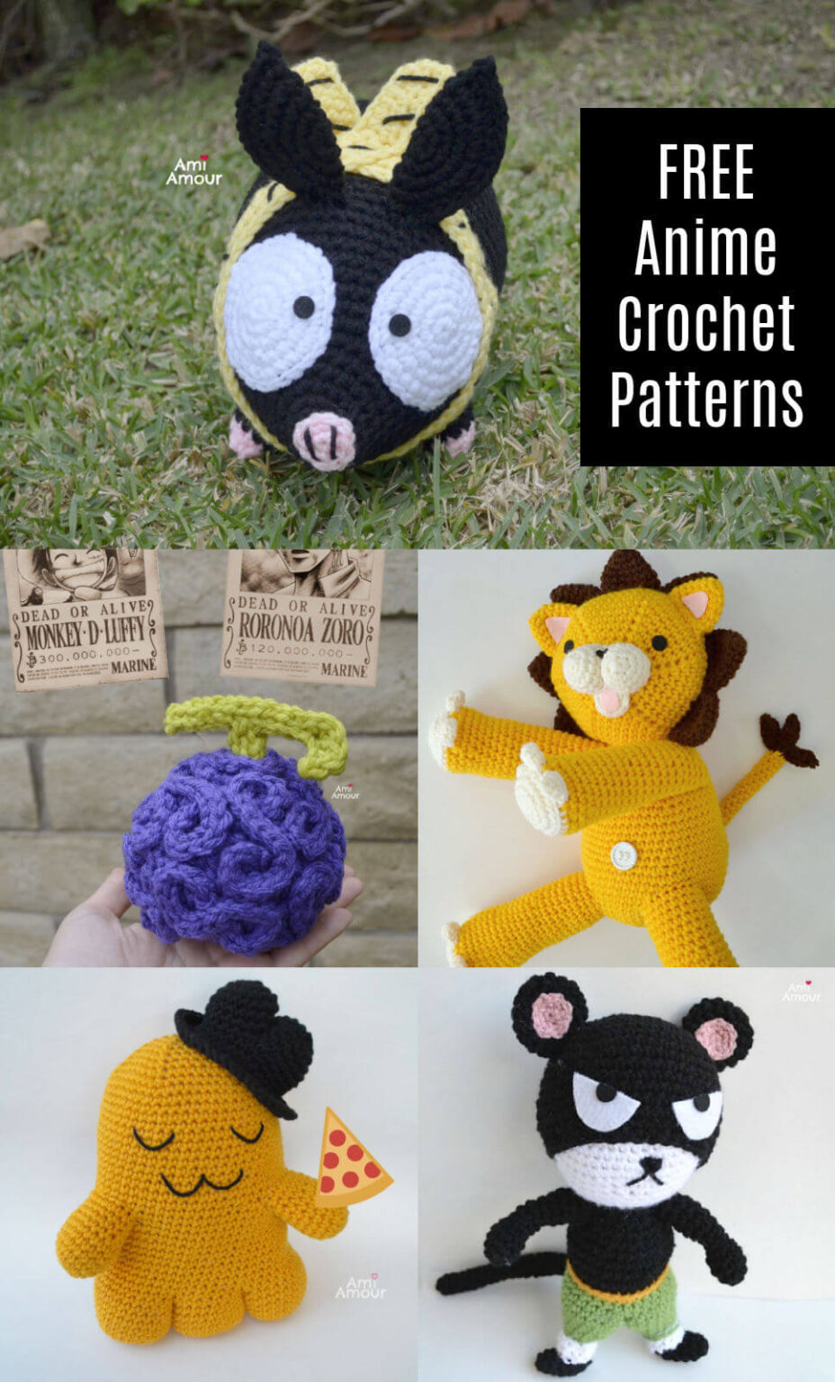 Pchan Amigurumi - Free Crochet Pattern - Ami Amour