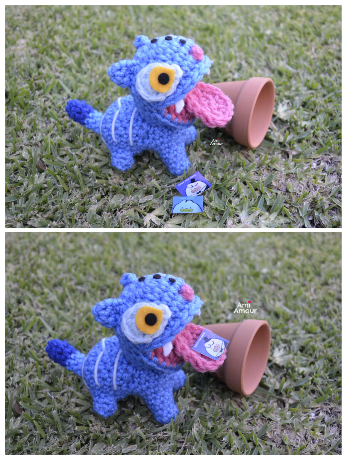 Derpy Tiger Crochet Pattern - Kpop Demon Hunters - FREE - Ami Amour