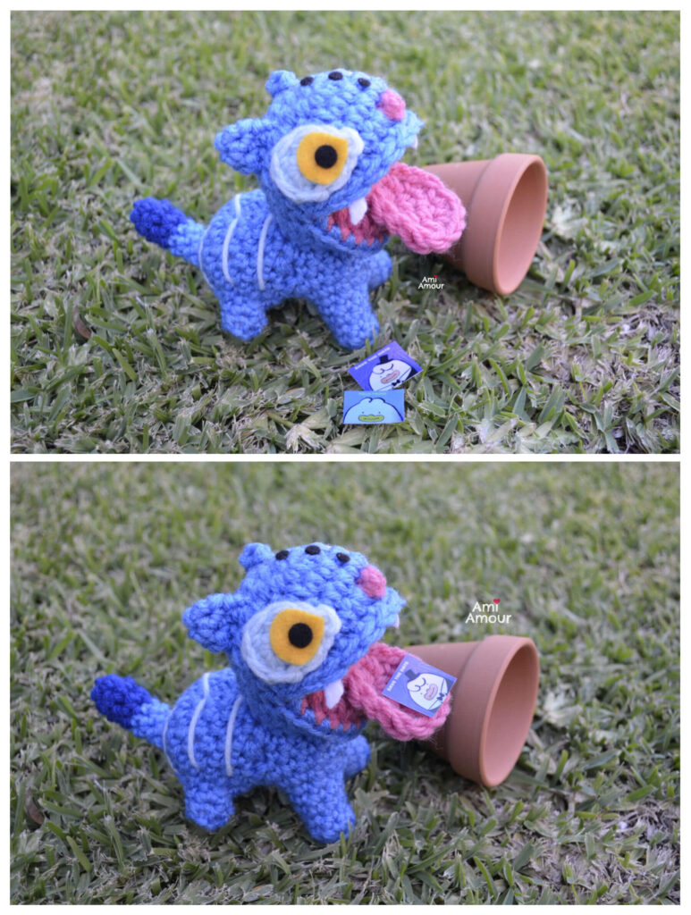 Derpy Tiger Crochet Pattern - Kpop Demon Hunters - FREE - Ami Amour