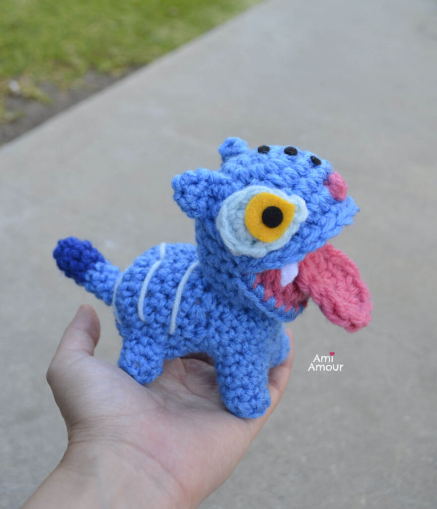 Derpy Tiger Crochet Pattern - Kpop Demon Hunters - FREE - Ami Amour