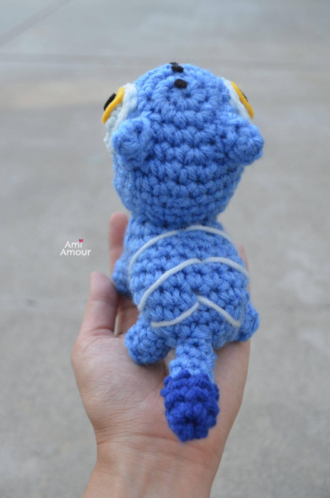 Derpy Tiger Crochet Pattern - Kpop Demon Hunters - FREE - Ami Amour