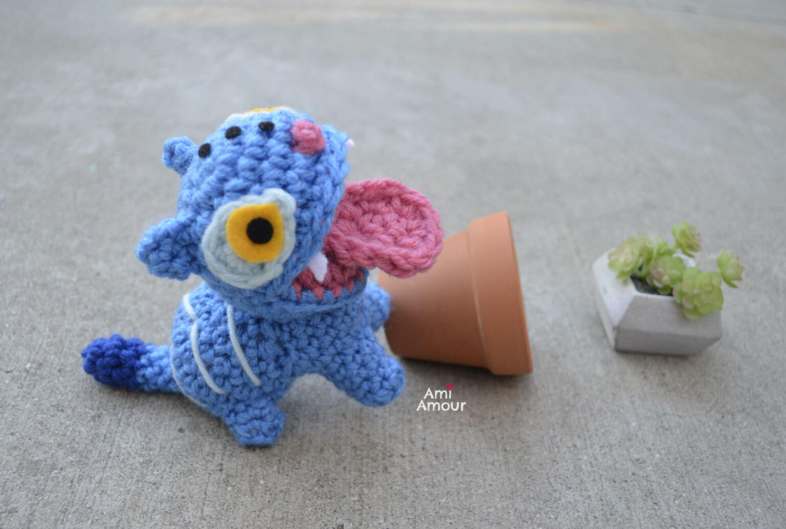 Derpy Tiger Crochet Pattern - Kpop Demon Hunters - FREE - Ami Amour