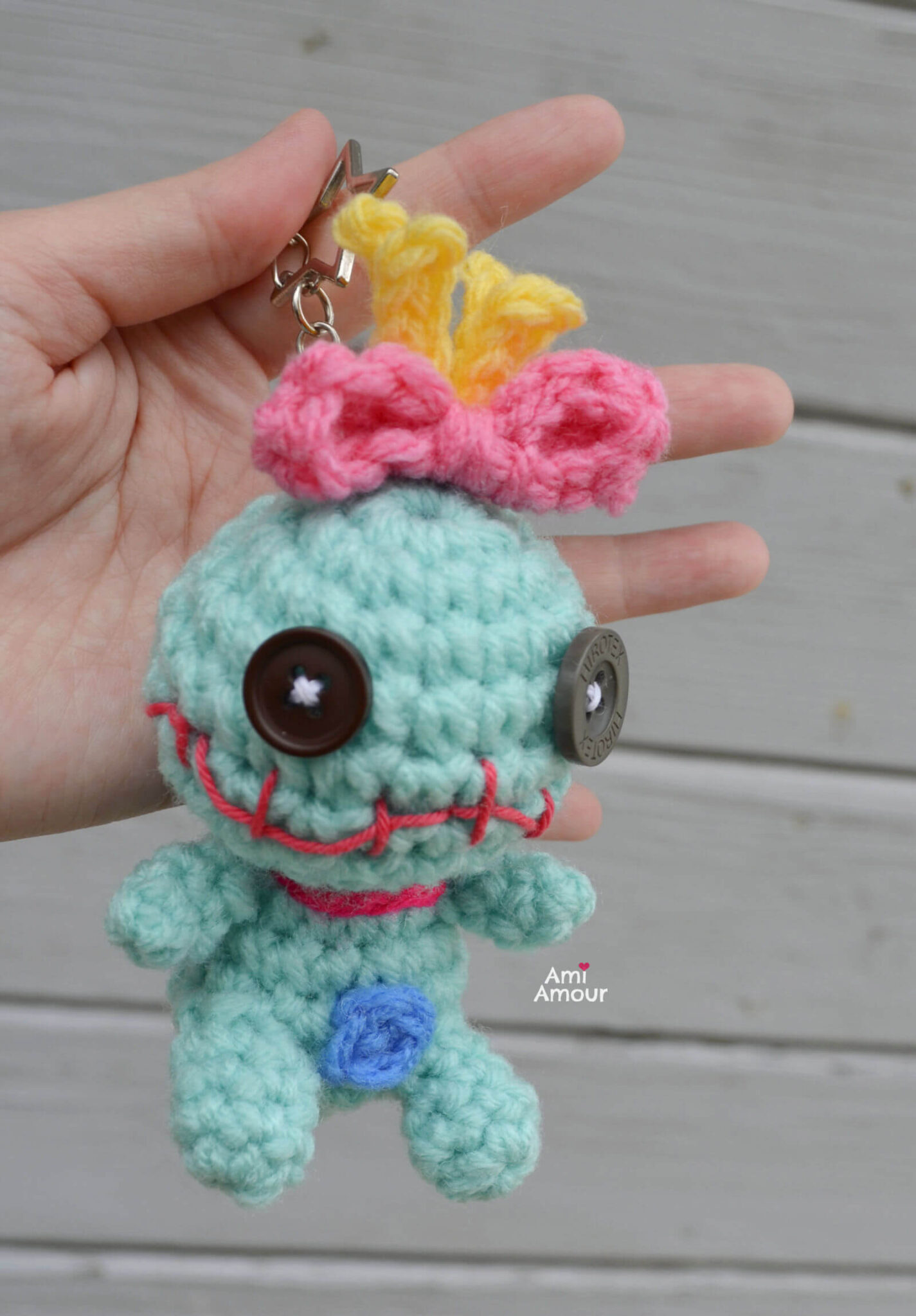 Scrump Amigurumi - Free Crochet Pattern Lilo and Stitch - Ami Amour