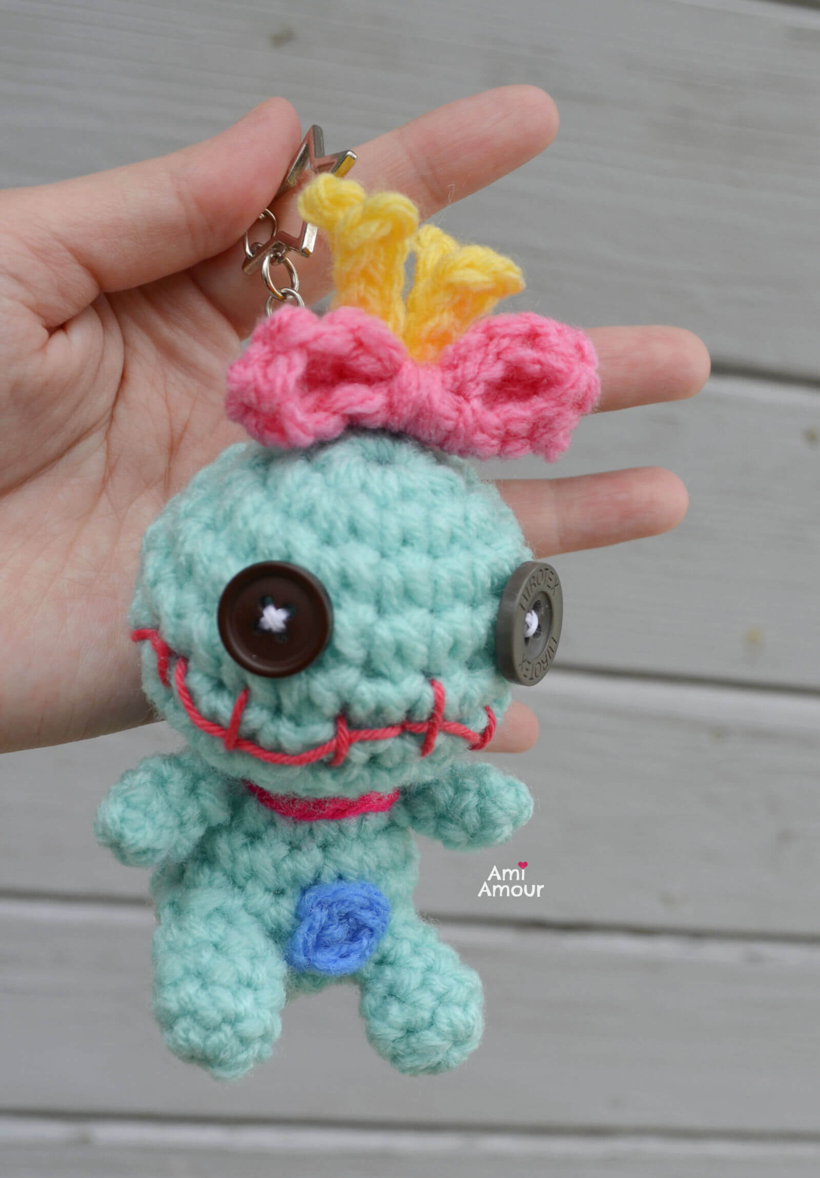Scrump Amigurumi - Free Crochet Pattern Lilo and Stitch - Ami Amour