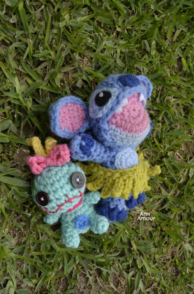 Scrump Amigurumi - Free Crochet Pattern Lilo and Stitch - Ami Amour