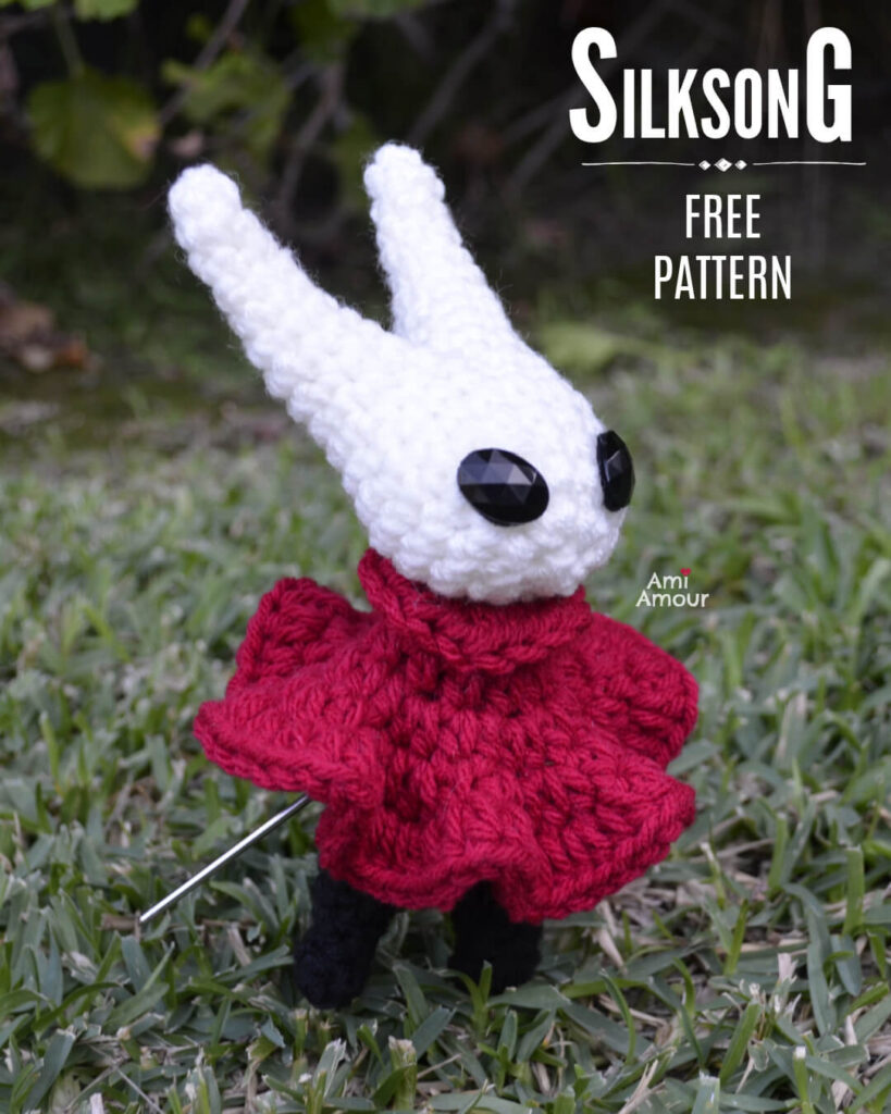 Hollow Knight Silksong - Free Crochet Pattern - Hornet - Ami Amour