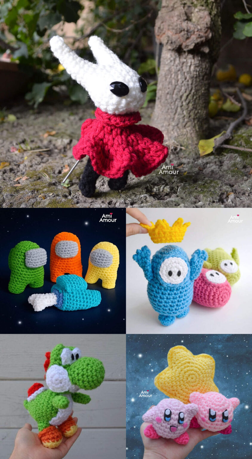 Hollow Knight Silksong - Free Crochet Pattern - Hornet - Ami Amour