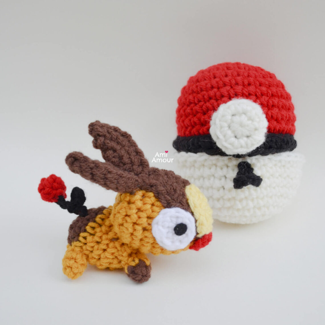 Tepig Amigurumi - Pokemon Crochet Pattern - FREE - Ami Amour